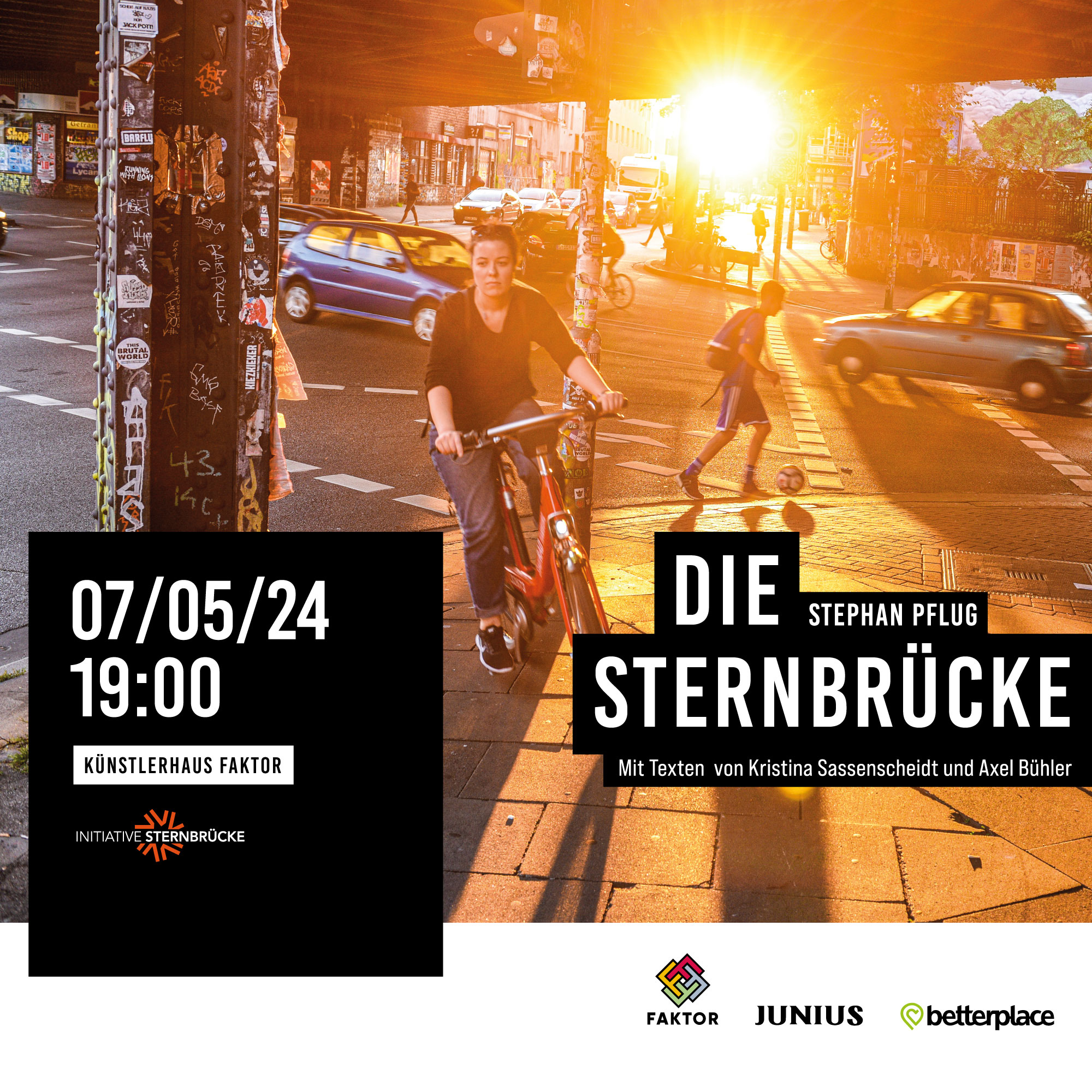 Buch Release Event im Faktor: Fotobuch "Die Sternbrücke", 07.05.2024 ...